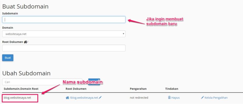 Cara Custom Subdomain ke Blogspot di cPanel Hosting - DomaiNesia