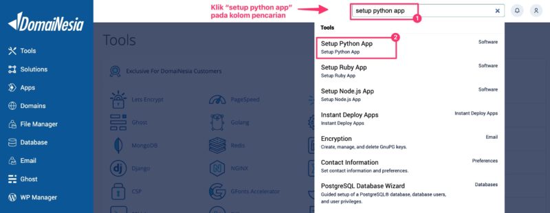 Cara Menjalankan Flask Python di Hosting Murah - DomaiNesia
