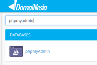 Cara Eksport Database MySQL di phpMyAdmin | DomaiNesia