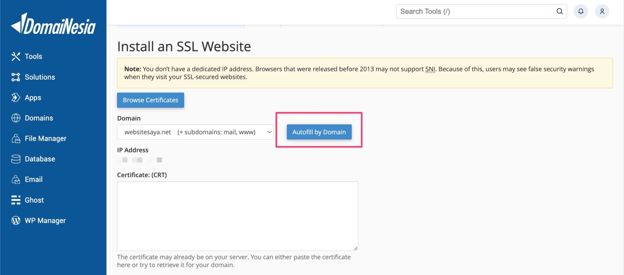 Cara Install SSL di Hosting Mudah dan Nggak Ribet