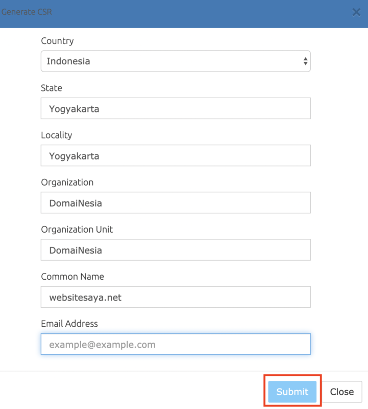 Generate Ssl Key And Csr - litree