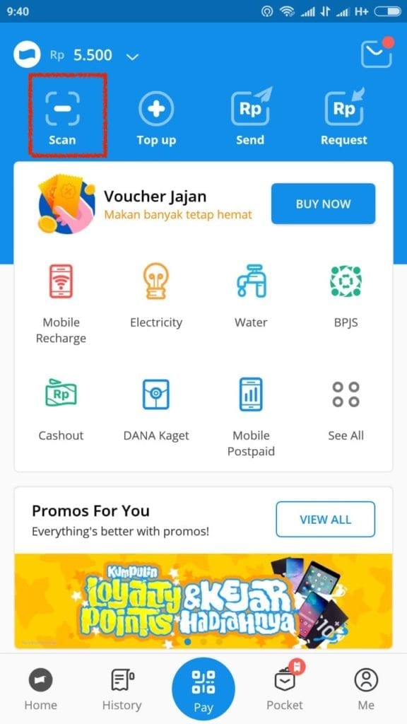 Cara Membayar Tagihan dengan DANA - DomaiNesia