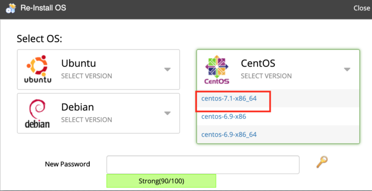 Cara Install CentOS di VPS - DomaiNesia