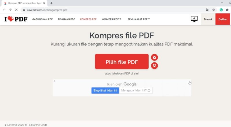 8+ Cara Kompres File PDF, 100% Mudah ! - DomaiNesia