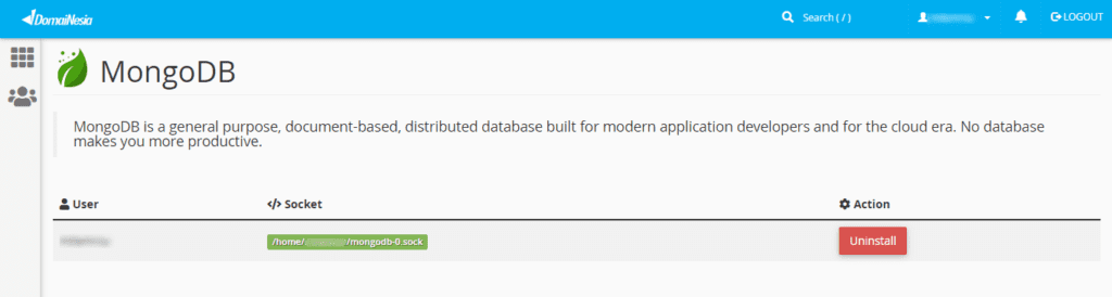 Cara Install MongoDB di Hosting - DomaiNesia