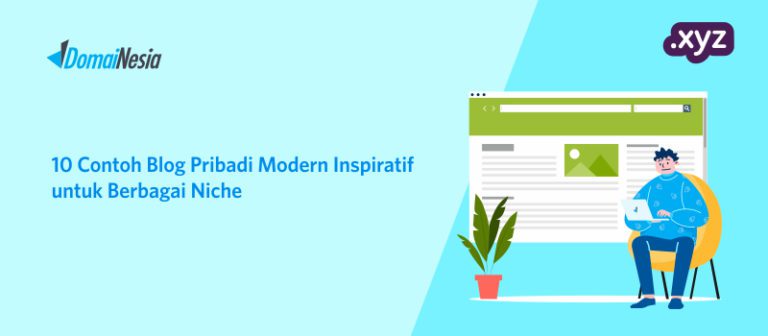 10 Contoh Blog Pribadi Modern Inspiratif Untuk Berbagai Niche - DomaiNesia