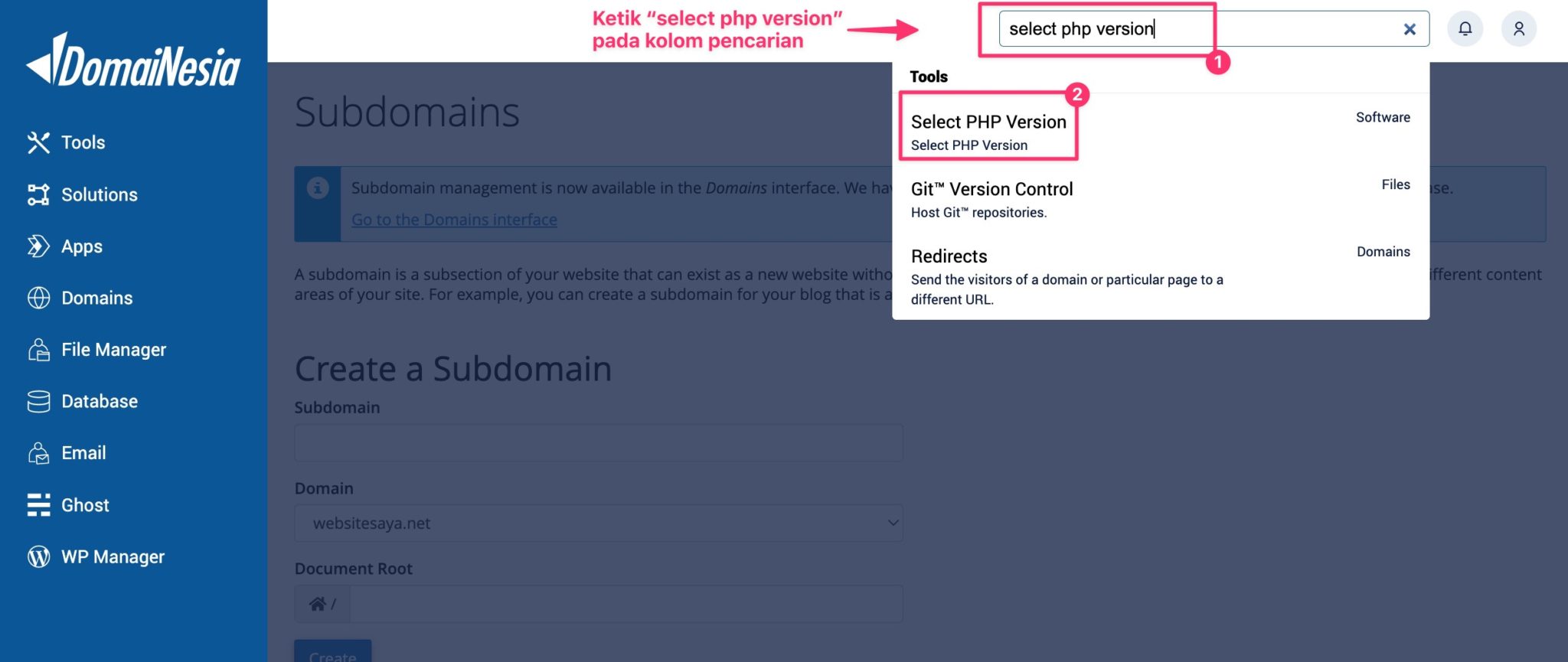 Cara mengatur ukuran upload file maksimum di cPanel