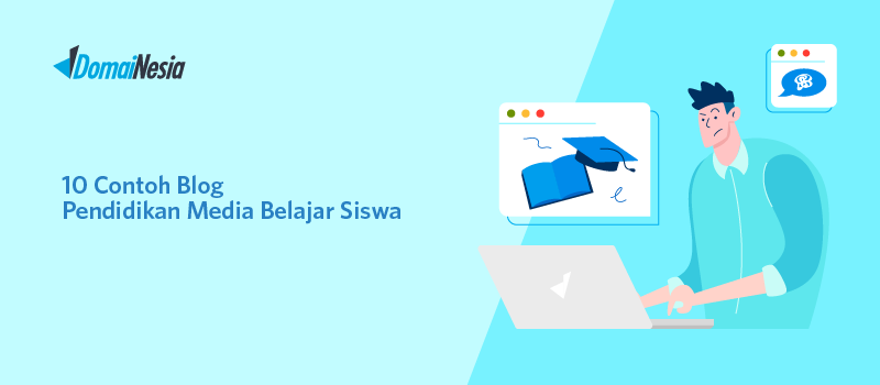 10 Contoh Blog Pendidikan Media Belajar Siswa - DomaiNesia