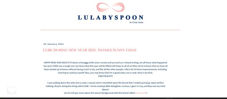 6 Contoh Blog Makanan Paling Populer - DomaiNesia