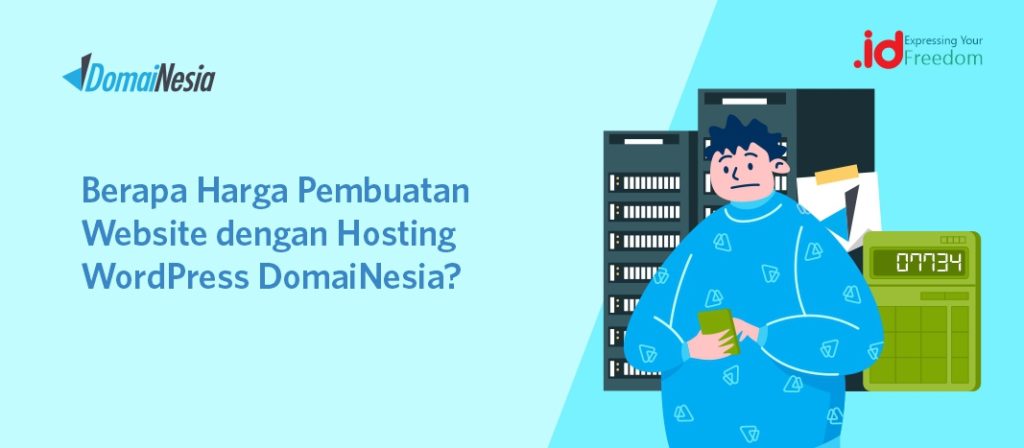 Berapa Harga Pembuatan Website dengan Hosting WordPress DomaiNesia ...