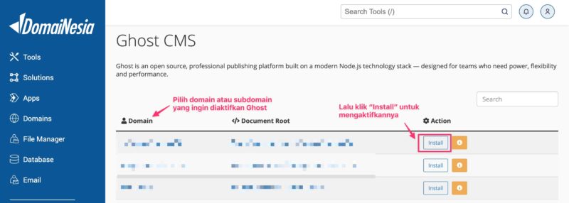 Cara Mengaktifkan Software Hosting di cPanel Hosting DomaiNesia ...