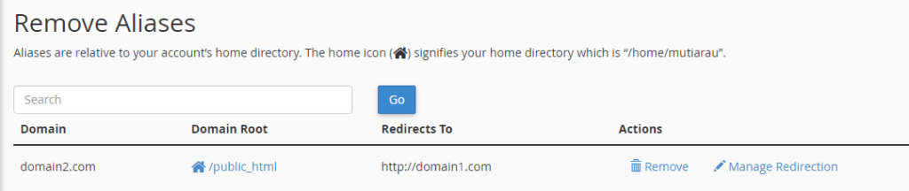 Cara Setting Aliases atau Parked Domain melalui Cpanel