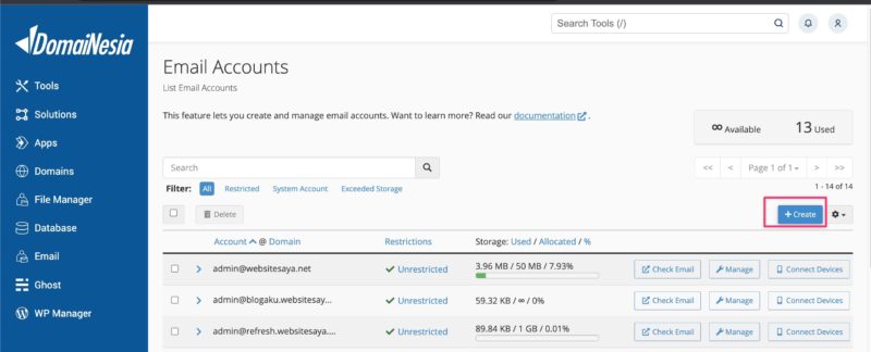 Cara Membuat Email dengan Domain Sendiri di cPanel