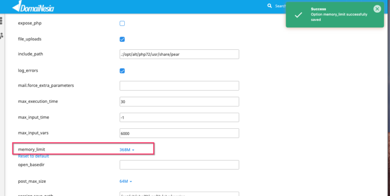 Cara Mudah Mengubah php.ini di cPanel