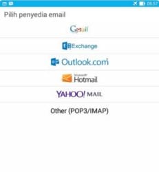 Cara Setting Email di Android