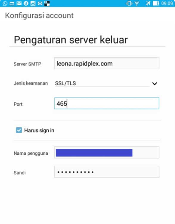 Cara Setting Email di Android