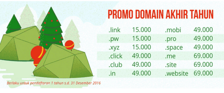Hosting Terbaik: Promo Akhir Tahun Hosting DomaiNesia