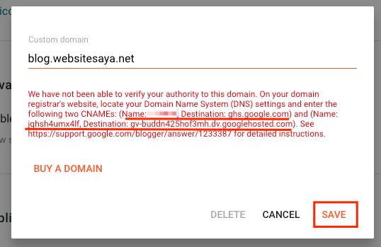 Cara Custom Subdomain ke Blogspot di cPanel Hosting - DomaiNesia
