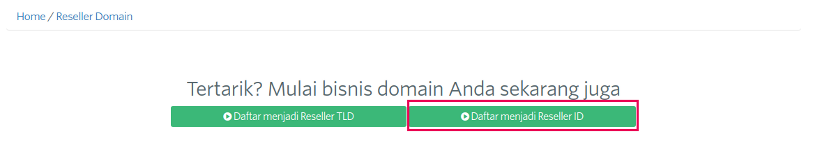 Cara Mendaftar Reseller Domain ID di DomaiNesia Mudah Cepat