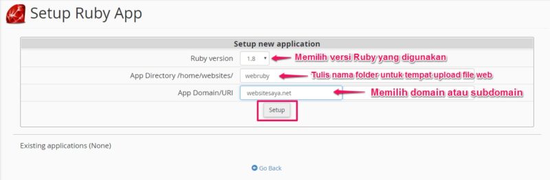 Cara Deploy Website Berbasis Ruby di cPanel Hosting