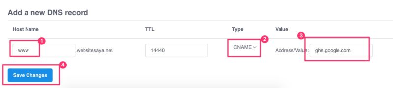 Cara Custom Domain ke Blogger dengan Mudah (Manual)