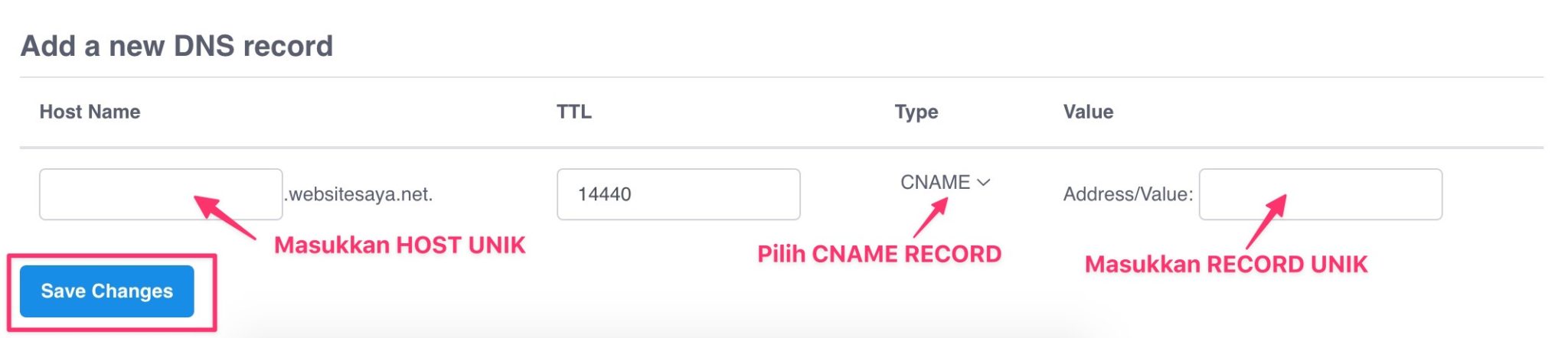 Cara Custom Domain ke Blogger dengan Mudah (Manual)