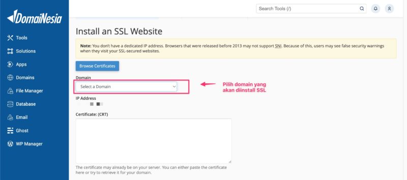 Cara Install SSL di Hosting Mudah dan Nggak Ribet