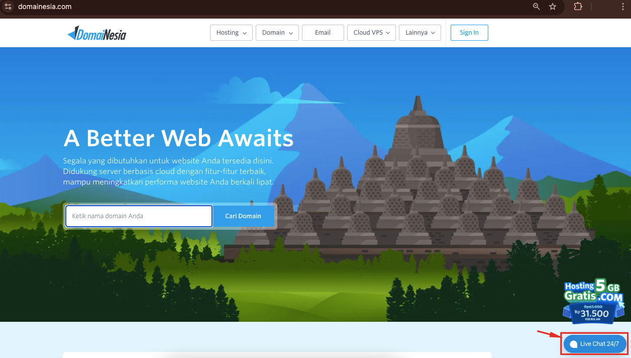 Cara Menghubungi Tim Support DomaiNesia | Respon Tanggap Cepat