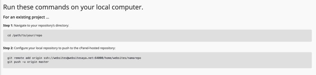 Cara Menggunakan GIT Version Control di cPanel - DomaiNesia