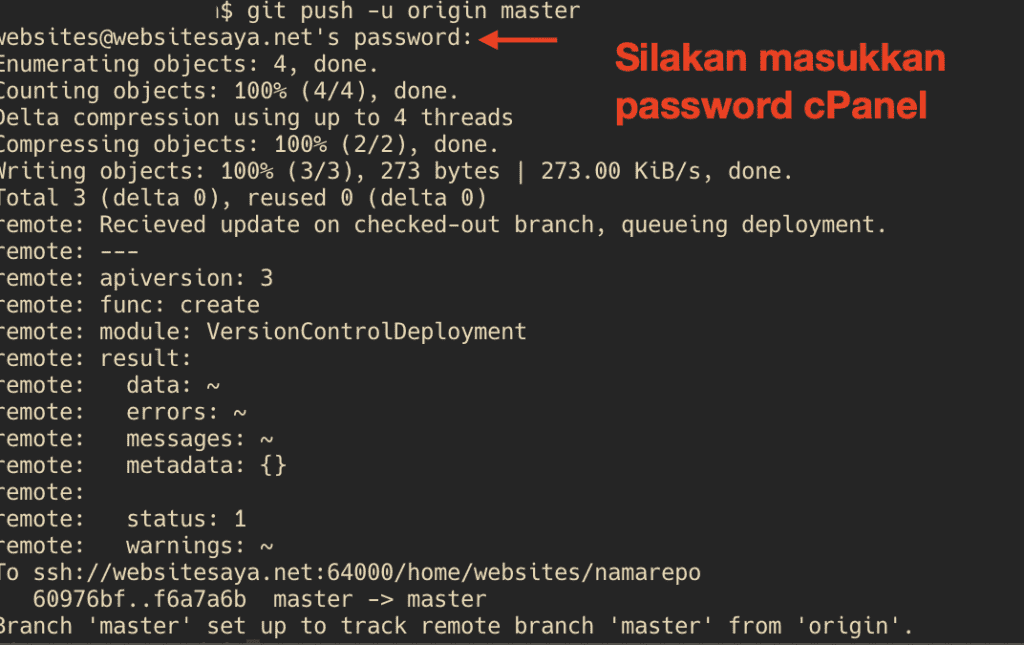 Cara Menggunakan GIT Version Control di cPanel - DomaiNesia