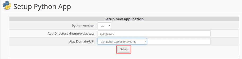 Cara Setting Website Python 2.7 di Hosting Murah - DomaiNesia