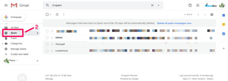 Cara Mencegah Email Masuk ke Folder Spam