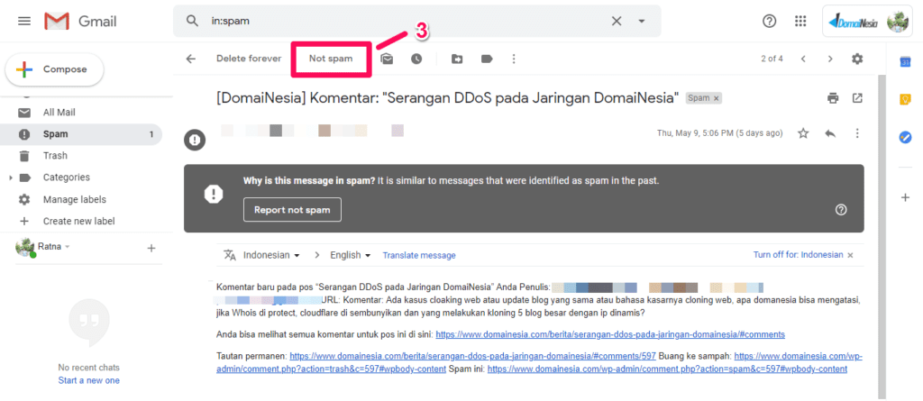 Cara Mencegah Email Masuk ke Folder Spam