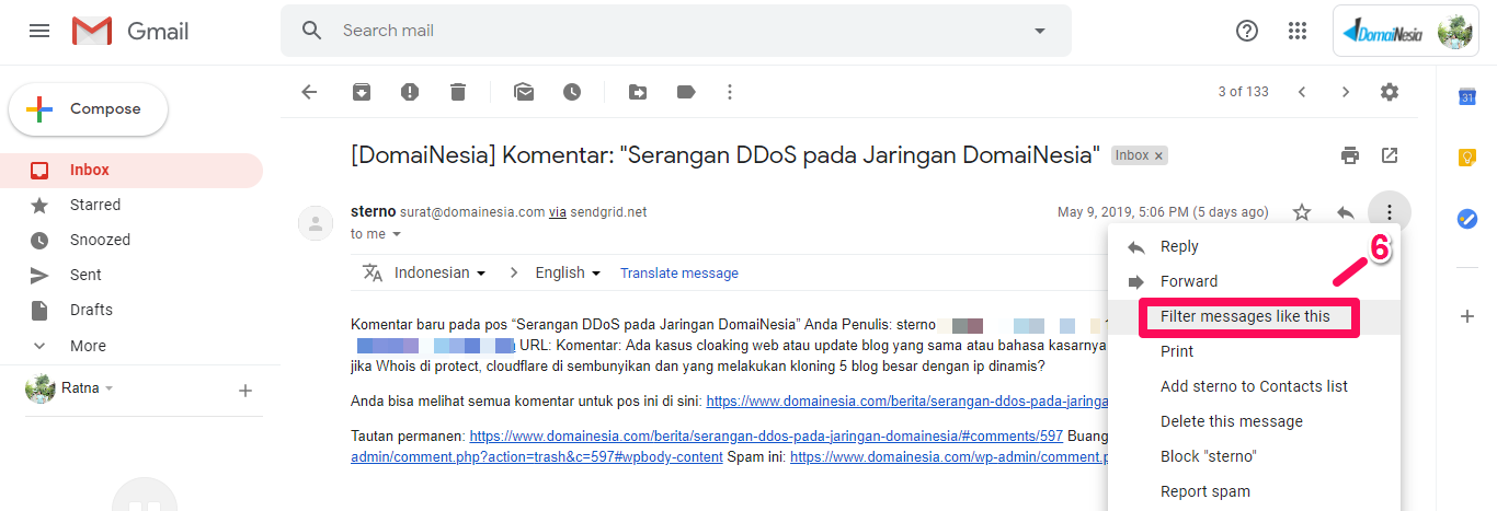 Cara Mencegah Email Masuk ke Folder Spam