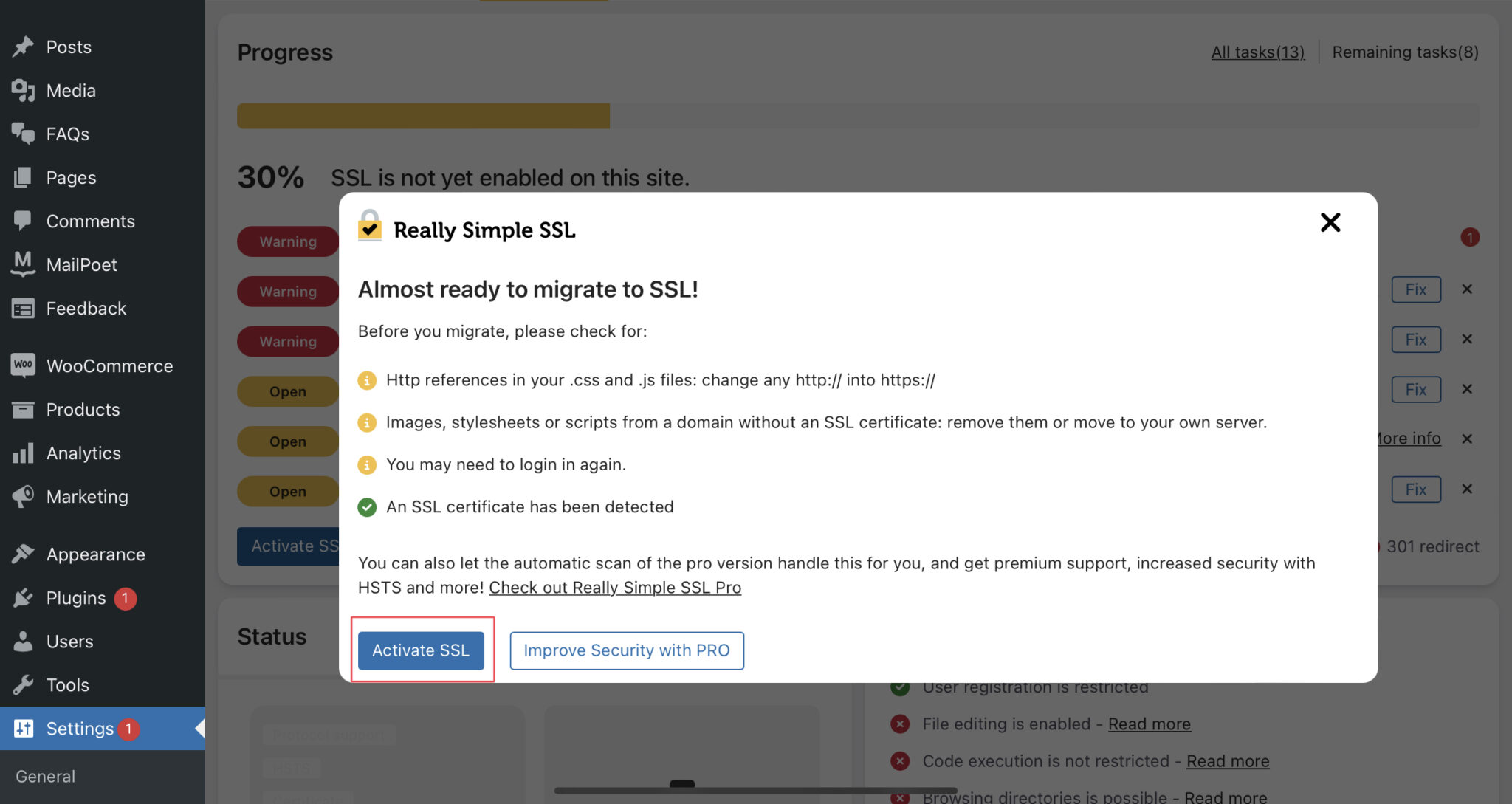 Cara Menggunakan Plugin Really Simple SSL - DomaiNesia