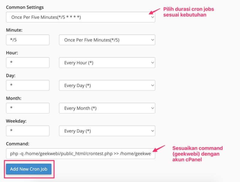 Cara Melihat Log Error Cronjob Hosting - DomaiNesia