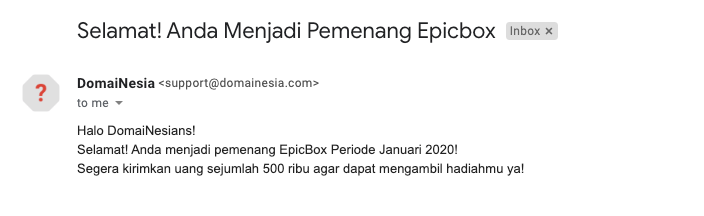 Ini Adalah Tanda Kamu Kena Email Spoofing! - DomaiNesia
