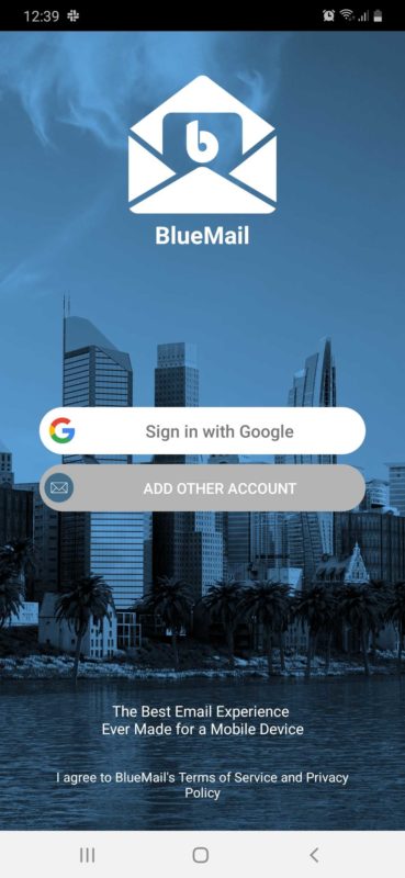 Cara Setting Email di BlueMail Android Mudah - DomaiNesia