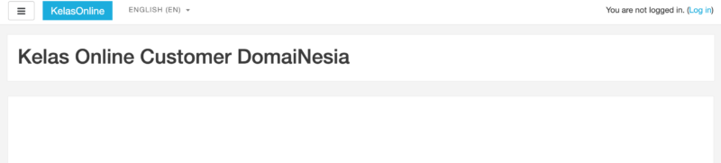 Cara Install Moodle di Debian (Cloud VPS) - DomaiNesia