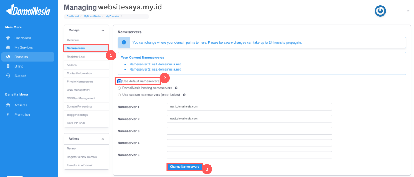 Cara Custom Domain ID ke Google Sites - DomaiNesia Cara Custom Domain ID ke Google Sites - DomaiNesia