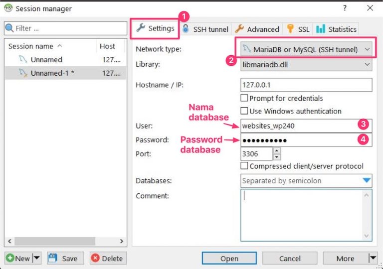 Cara Remote MySQL melalui SSH Tunneling (dengan HeidiSQL) - DomaiNesia
