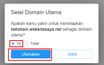 Cara Custom Domain ke Berdu - DomaiNesia