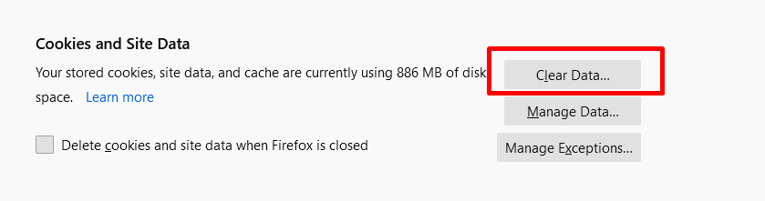 Cara Menghapus Cache dan Cookies di Firefox - DomaiNesia
