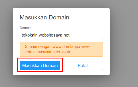 Cara Custom Domain ke Berdu - DomaiNesia