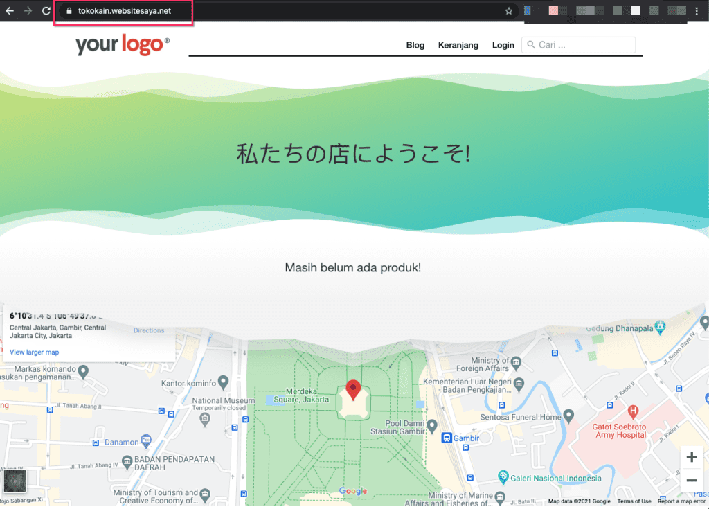 Cara Custom Domain ke Berdu - DomaiNesia