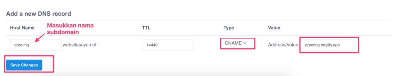 Cara Custom Domain ke Netlify - DomaiNesia