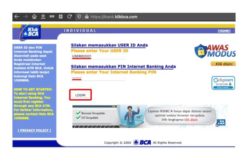 Panduan Pembayaran Kode Unik Bank BCA - DomaiNesia