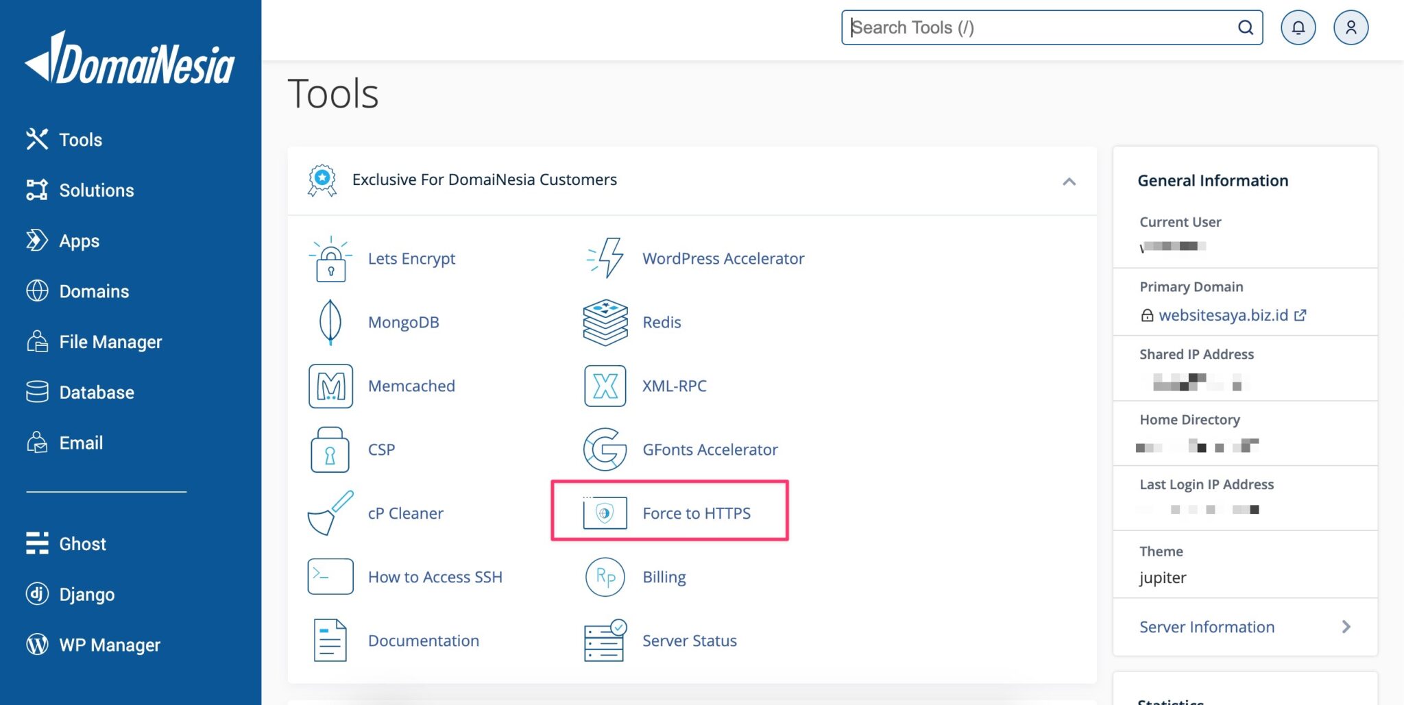 Cara Mengarahkan HTTPS Otomatis (Force to HTTPS) - DomaiNesia