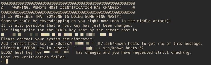 Mengatasi Remote Host Identification Has Changed Pada SSH