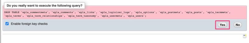 Cara Menghapus Tabel Database MySQL di cPanel - DomaiNesia